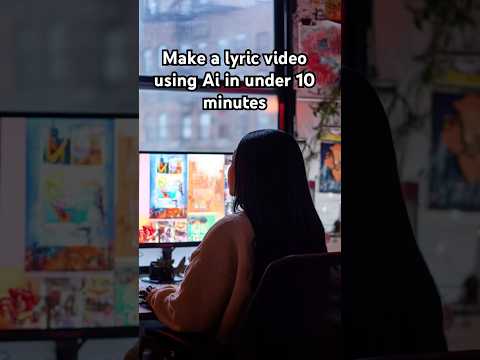  Make a lyric video using AI in under 10 minutes 