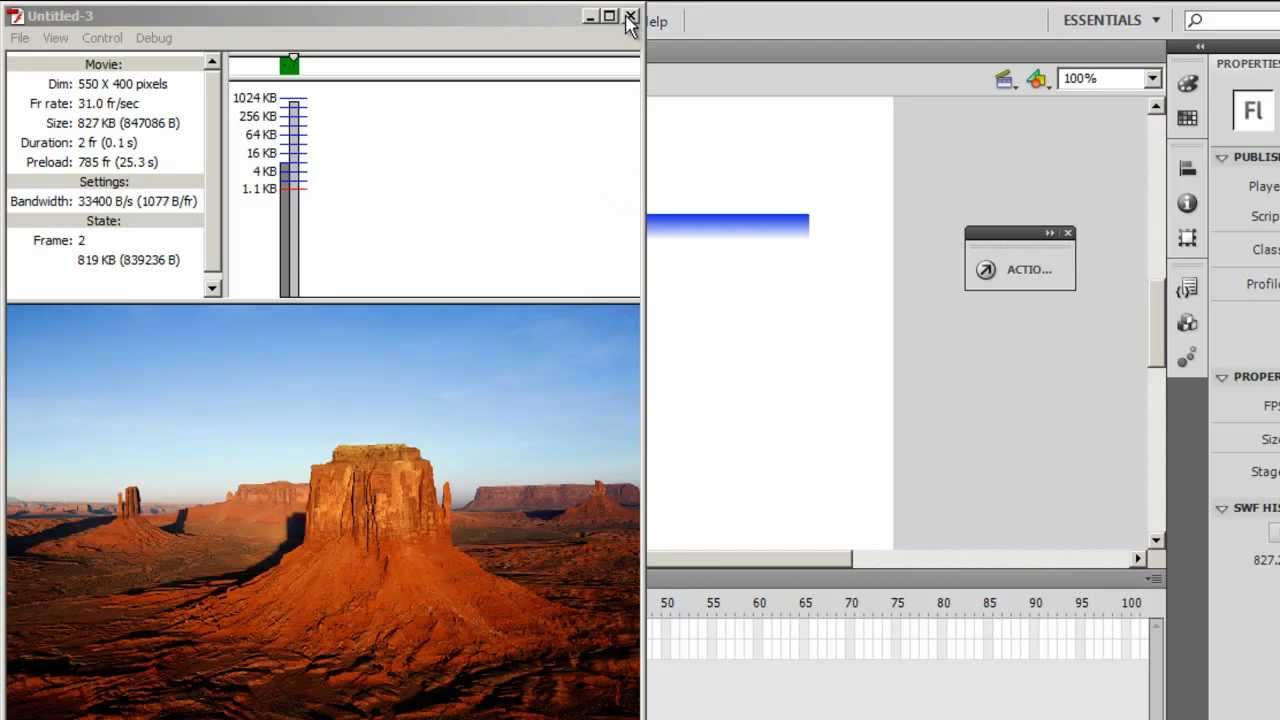 Make a 3d rectangular flash preloader using ready actionscript in AS 3.0