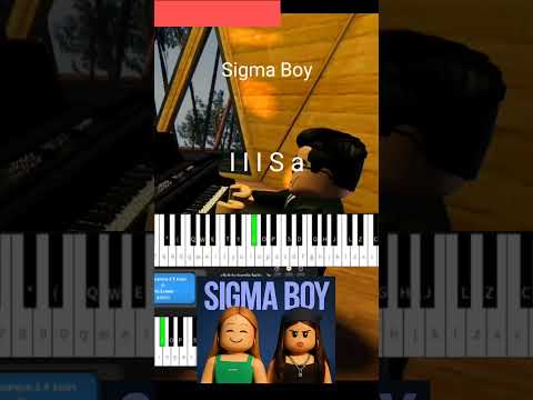 How To Play Sigma Boy On Roblox Piano Easy Tutorial