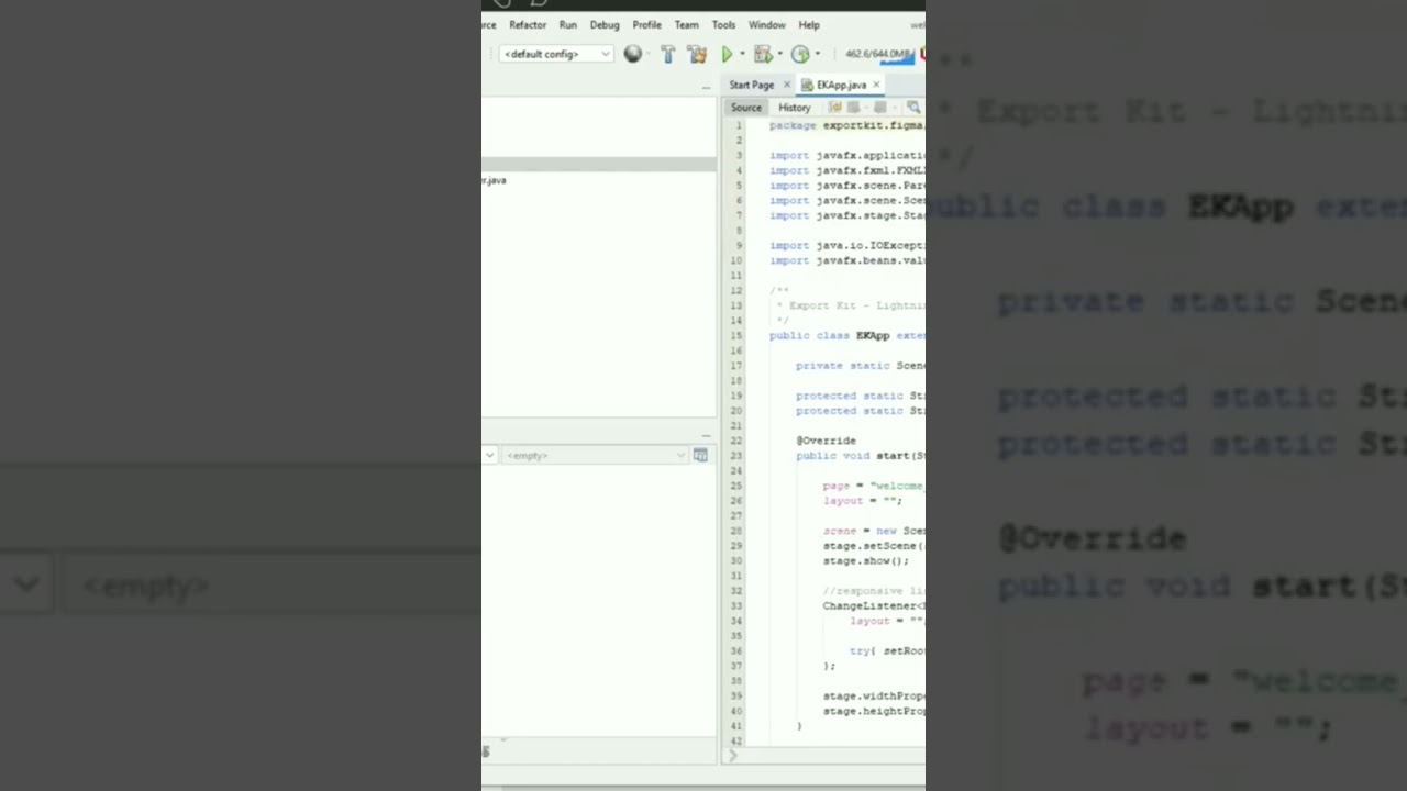 #figma to #javafx #java  #ui #ux #design #exportkit