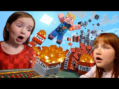 NiKO TRiCKS ADLEY with TNT 🧨 Adley's Secret Plan sneaking into Niko's hidden fort, don't get caught