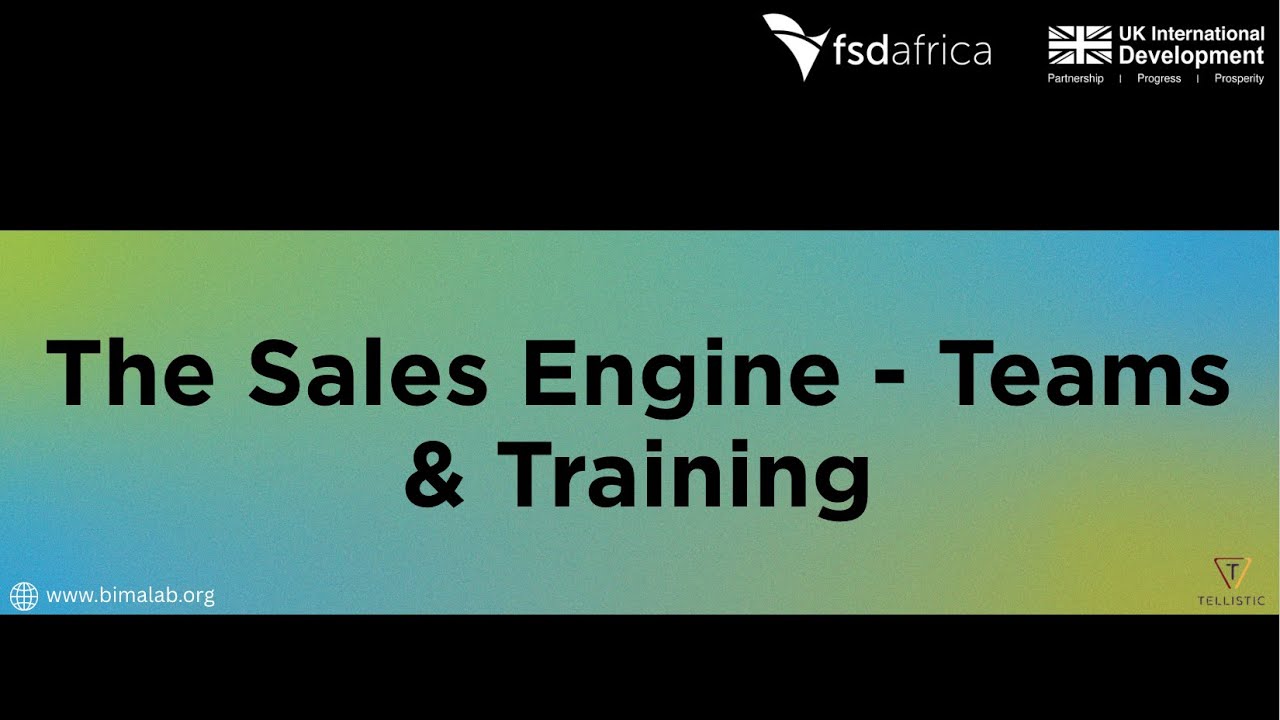 The Sales Engine - Teams & Training