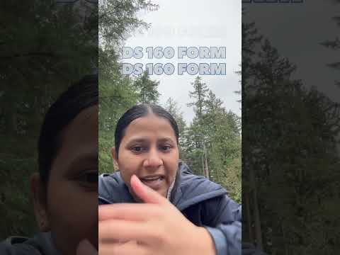 How to get you US VISTOR VISA from Canada #canadavlogs ds 160