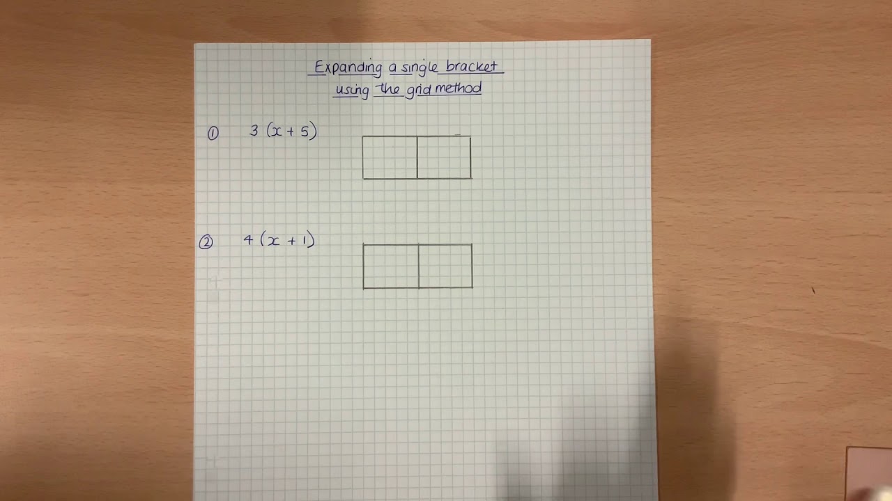 Expanding a singles bracket using the grid method part 1