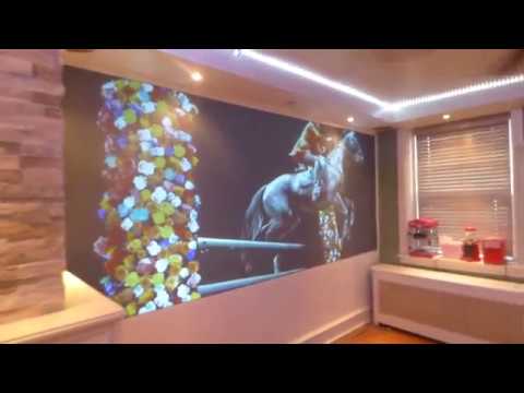 OUR SCREEN PAINT CAN MAKE A Viewsonic PS501W 720P PROJECTOR LOOK AMAZING WITH 4K OPTIONAL!
