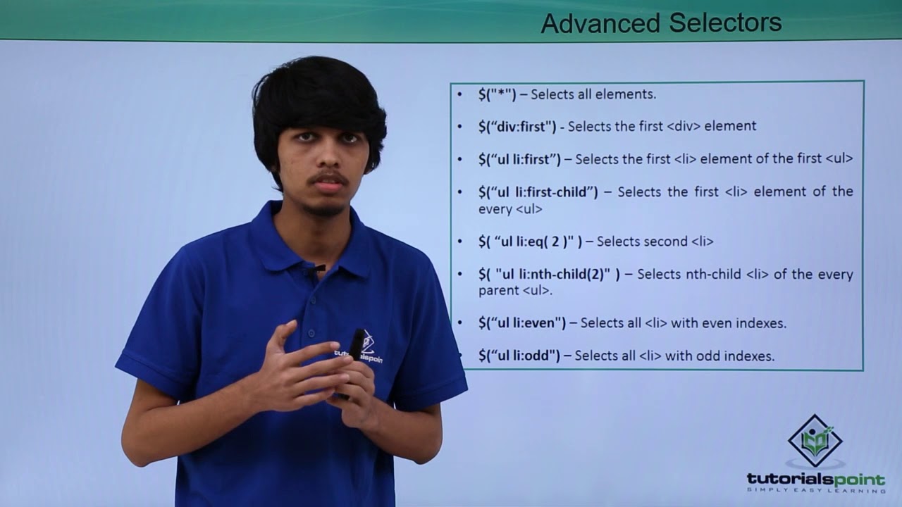JQuery - Advanced Selector