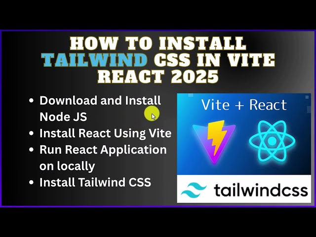 A Comprehensive Guide to Installing Tailwind CSS on React Vite | Galaxy.ai | Galaxy.ai