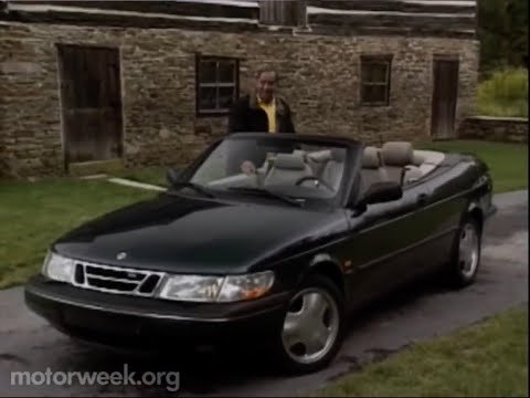 Motorweek 1995 Saab 900 Convertible Road Test