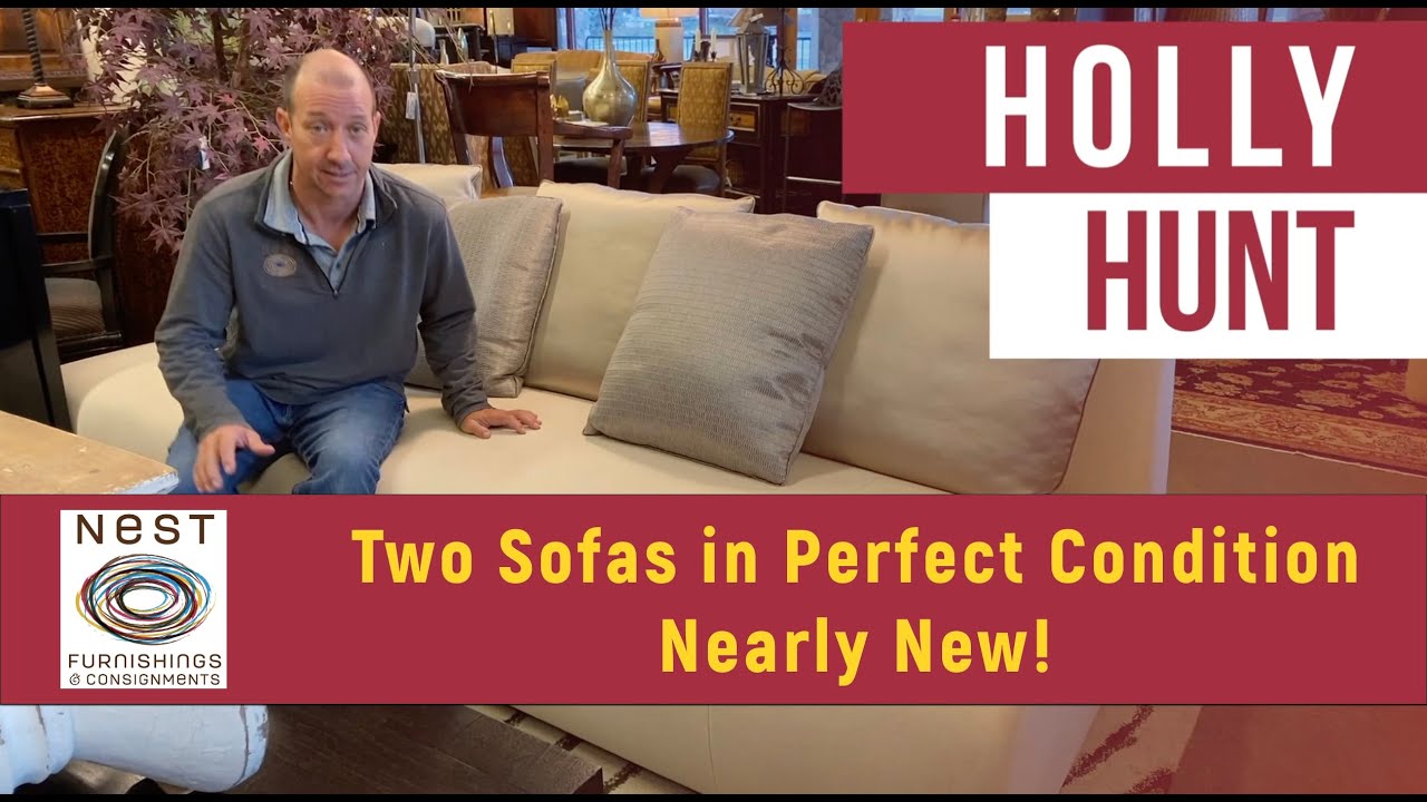 Holly Hunt Sofas at Nest