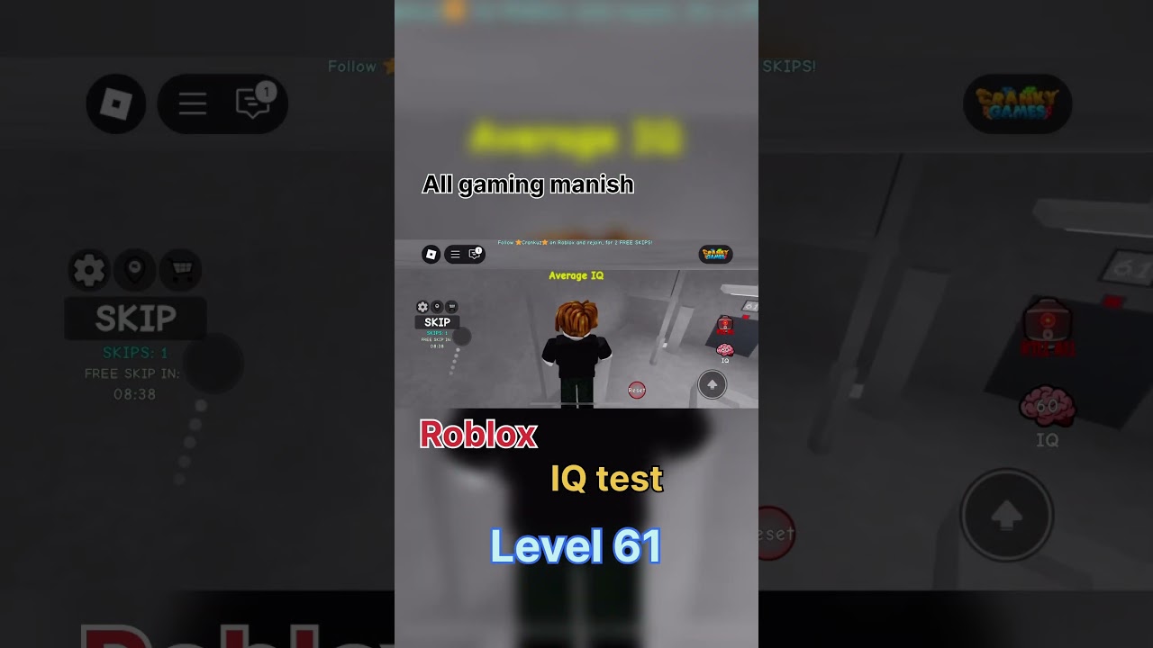Roblox IQ test level 61 ￼Fong song #trending #roblox #gaming #trollface @TotalGaming093 ​￼