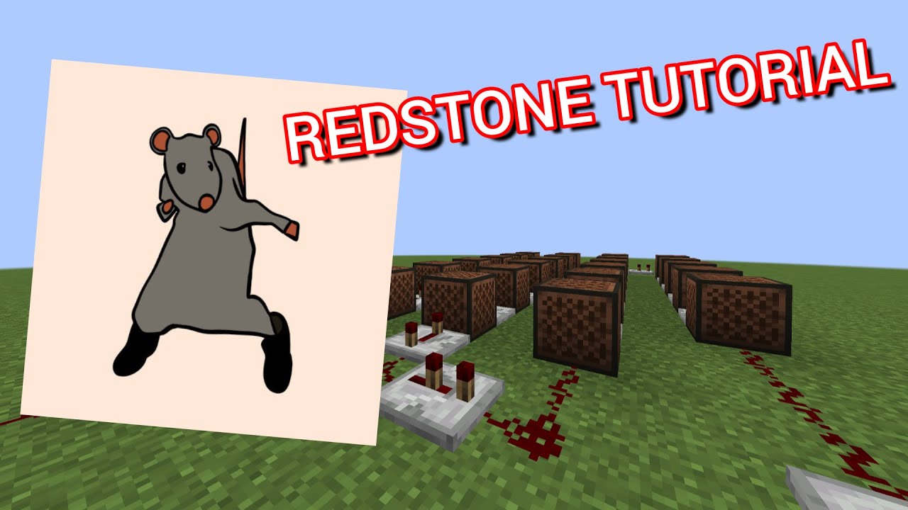 How to play Rat Dance on Noteblocks? (Redstone tutorial)