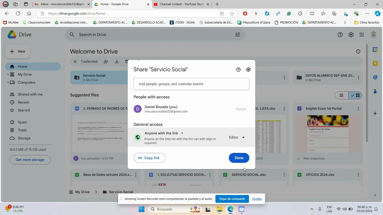 4.Servicio Social - Compartir formatos.