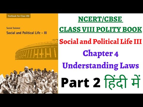 Chapter 4: Understanding Laws, Why a Law is Needed?- 2 Video Lecture ...