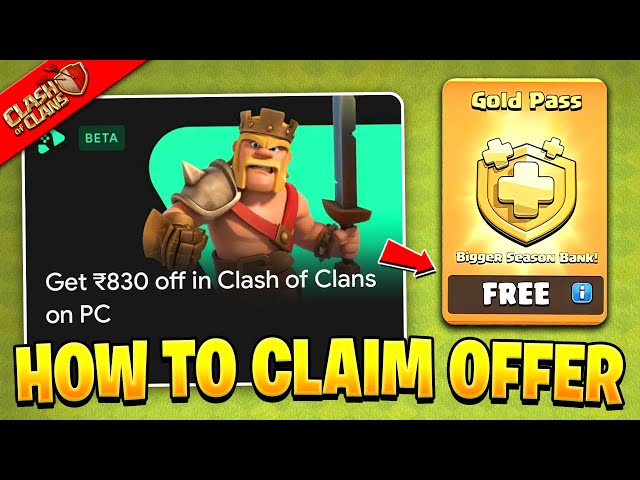 5 best ways to earn Clash of Clans Gold Pass for free
