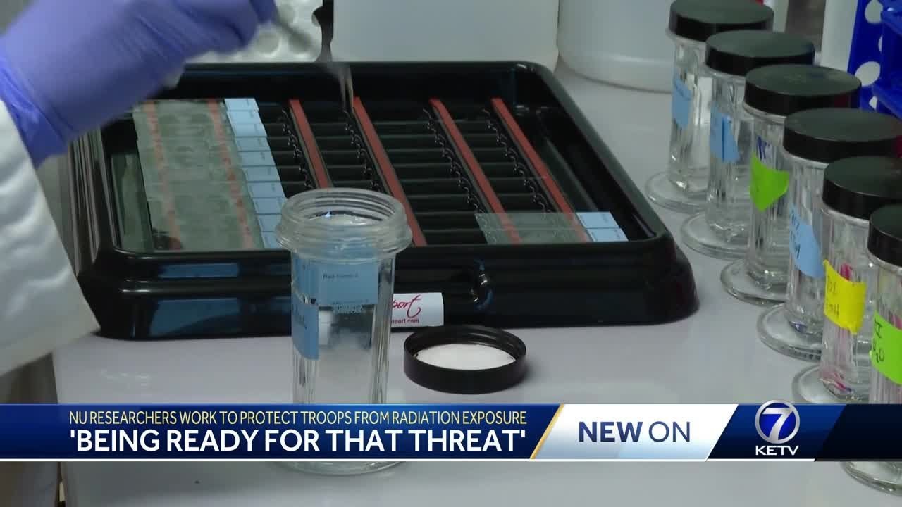 Nebraska University System researchers work to protect troops from radiation exposure