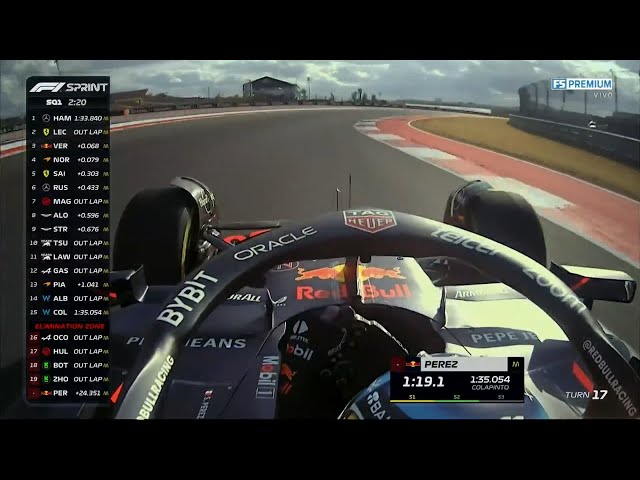 Checo Pérez califica en lugar 11 para Carrera Sprint en Austin