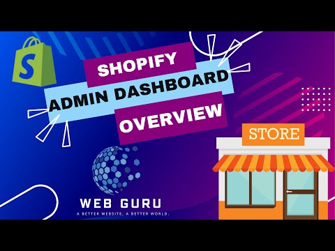 Shopify Dashboard How to Set Up & Access Shopify Admin Panel Shopify Tutorials in English