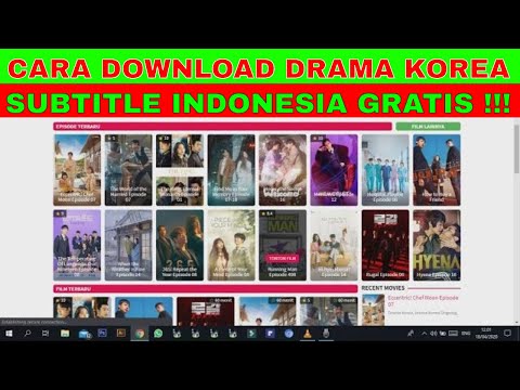 Cara Mendownload Drama Korea Gratis Subtitle Indonesia di Laptop - Drakorkita