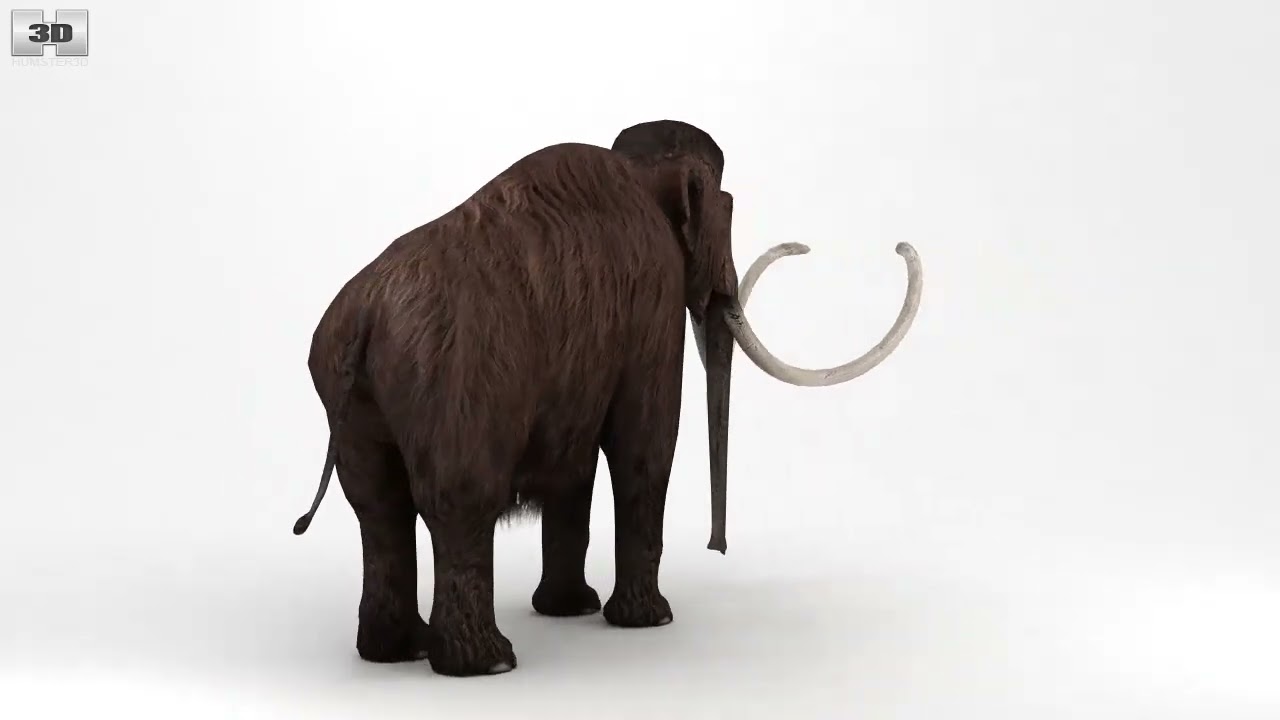 Mammoth Low Poly 3D model by 3DModels.org