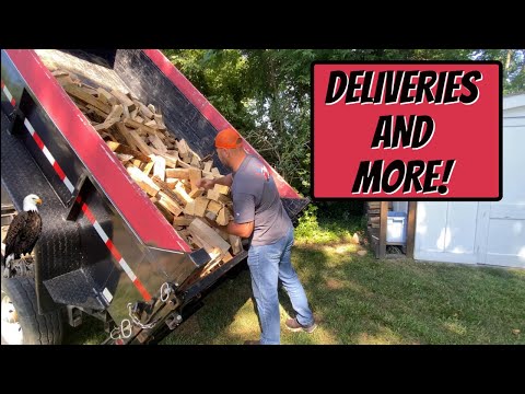 FIREWOOD DELIVERY AND A BIRDS EYE VIEW - #215