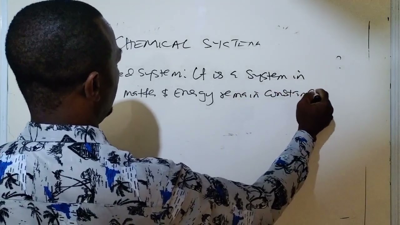 CHM 101: Chemical Thermodynamics 1: For First Yr undergraduates/JUBEB/A-Level Students