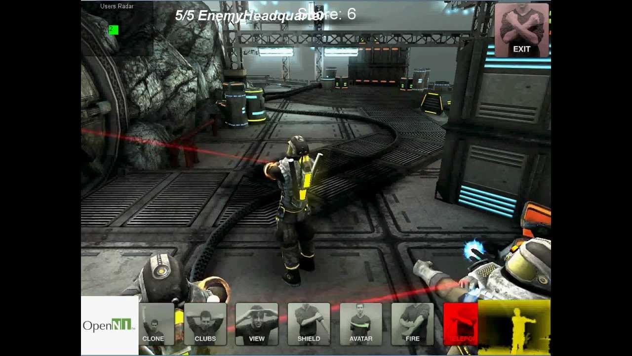 Angrybots Fighting Scene