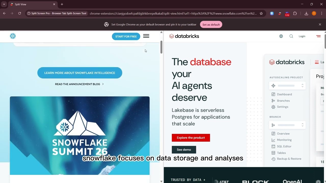 Snowflake vs Databricks: Cost, Speed & Capabilities Head-to-Head