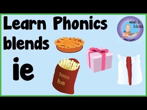Phonics ie sound | ie | Phonemes | Phase 5 | read the ie sound in words