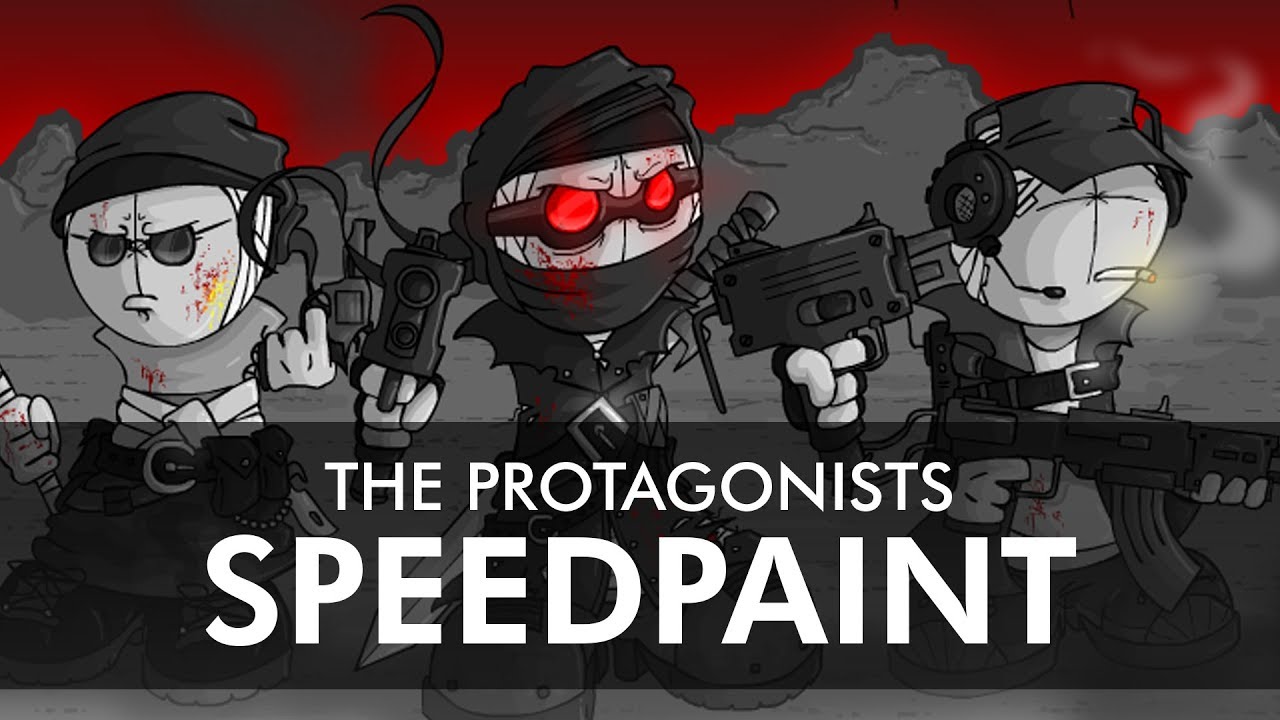 'The Protagonists' Madness Speedpaint