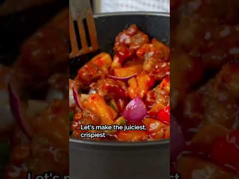 😋 How to make Sweet & Sour Pork, like a Chinese chef #Shorts