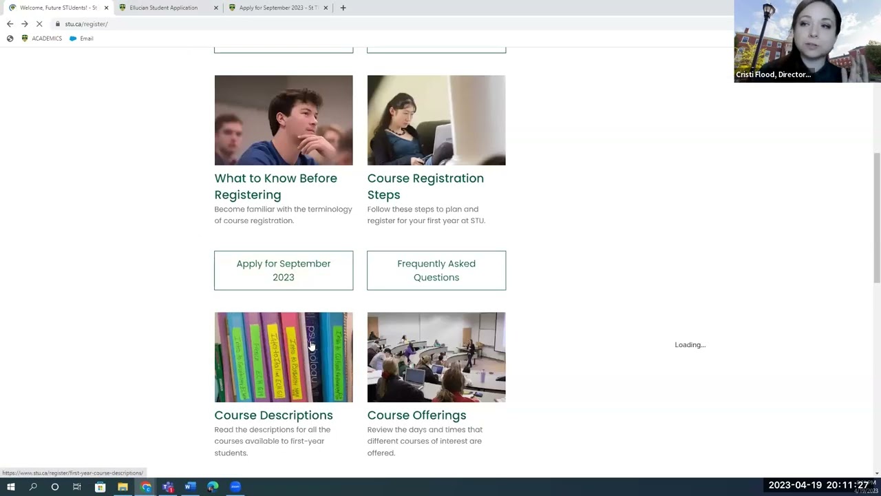 Course Registration Webinar - Q&A Panel