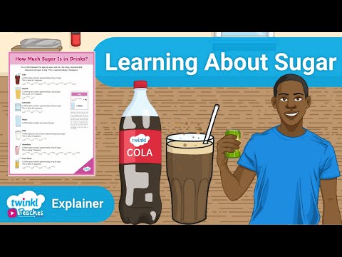 Sugar in Drinks | KS2 Science PSHE Resources