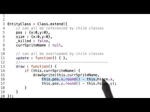 Learn Entity render class HTML5 Game Development - Mind Luster