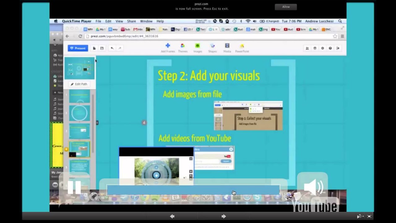 How to Make an Easy Multimodal Presentation