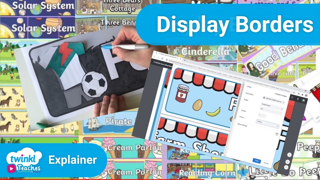 Learning Area Decoration Ideas: Display Banners