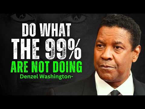 Rich vs Poor Mindset: Denzel Washington's Life Advice Will Change Your Future