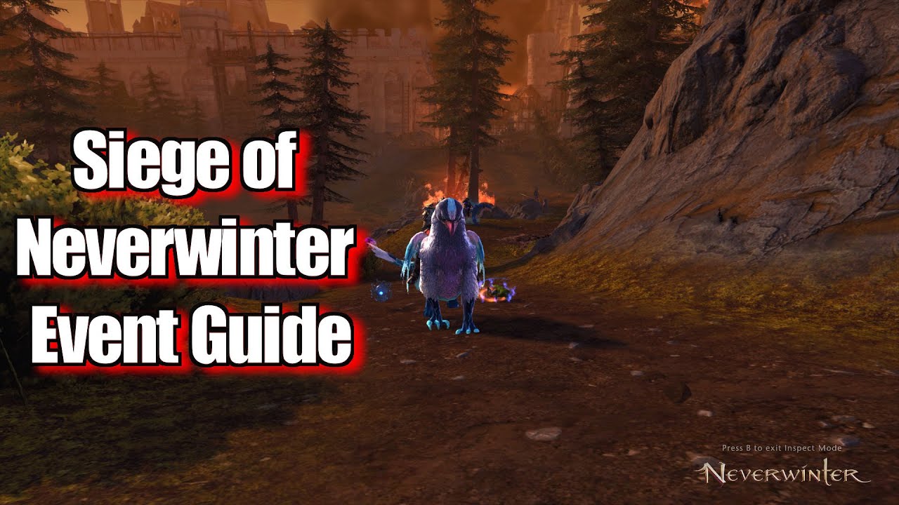 Neverwinter Siege of Neverwinter Event Guide for 2021