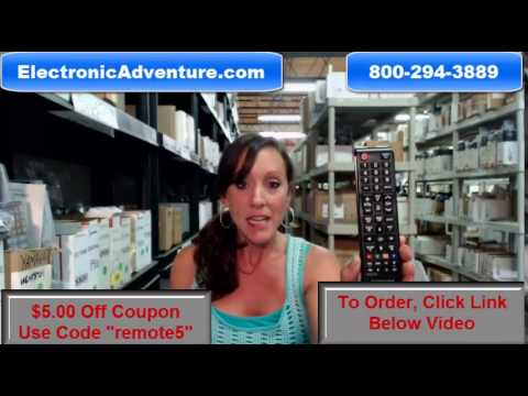 Samsung BN59-01199F Coupon $5 Off Remote Control LED HDTV (BN5901199F) ElectronicAdventure.com