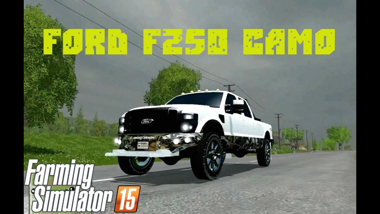 Ford F-250 Camo v 2.0 Converted - FS 17