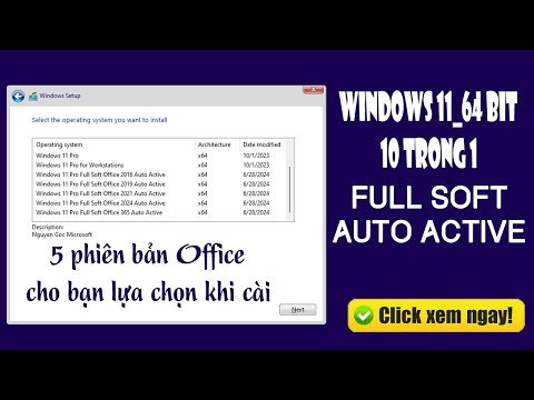 Bộ cài Windows 11 23H2 Full Soft Auto Active 10 trong 1 | Diễn đàn ...