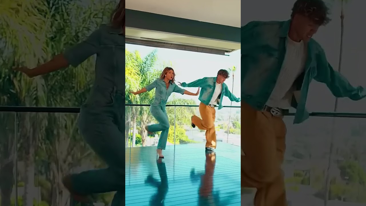 I'm still standing - Vik and Miranda 😊🩷 #mirandaderrick #enjoybeauty #eltonjohn #dance