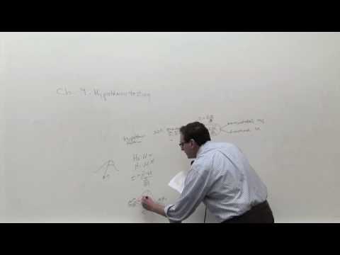 Chapter 09: Hypothesis testing: non-directional worked example