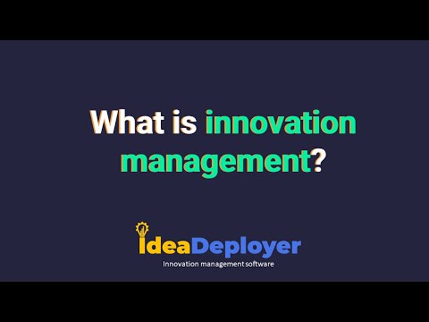 What is innovation management?