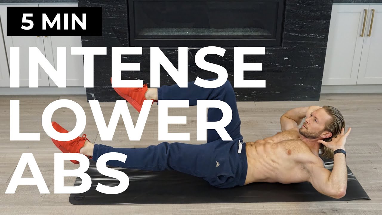 5 Minute INTENSE CORE Burn for Lower Belly Fat