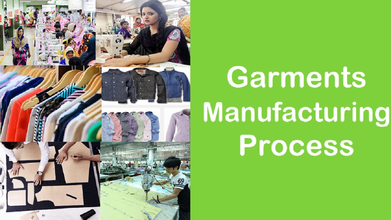 Flowchart of Garments Manufacturing Process