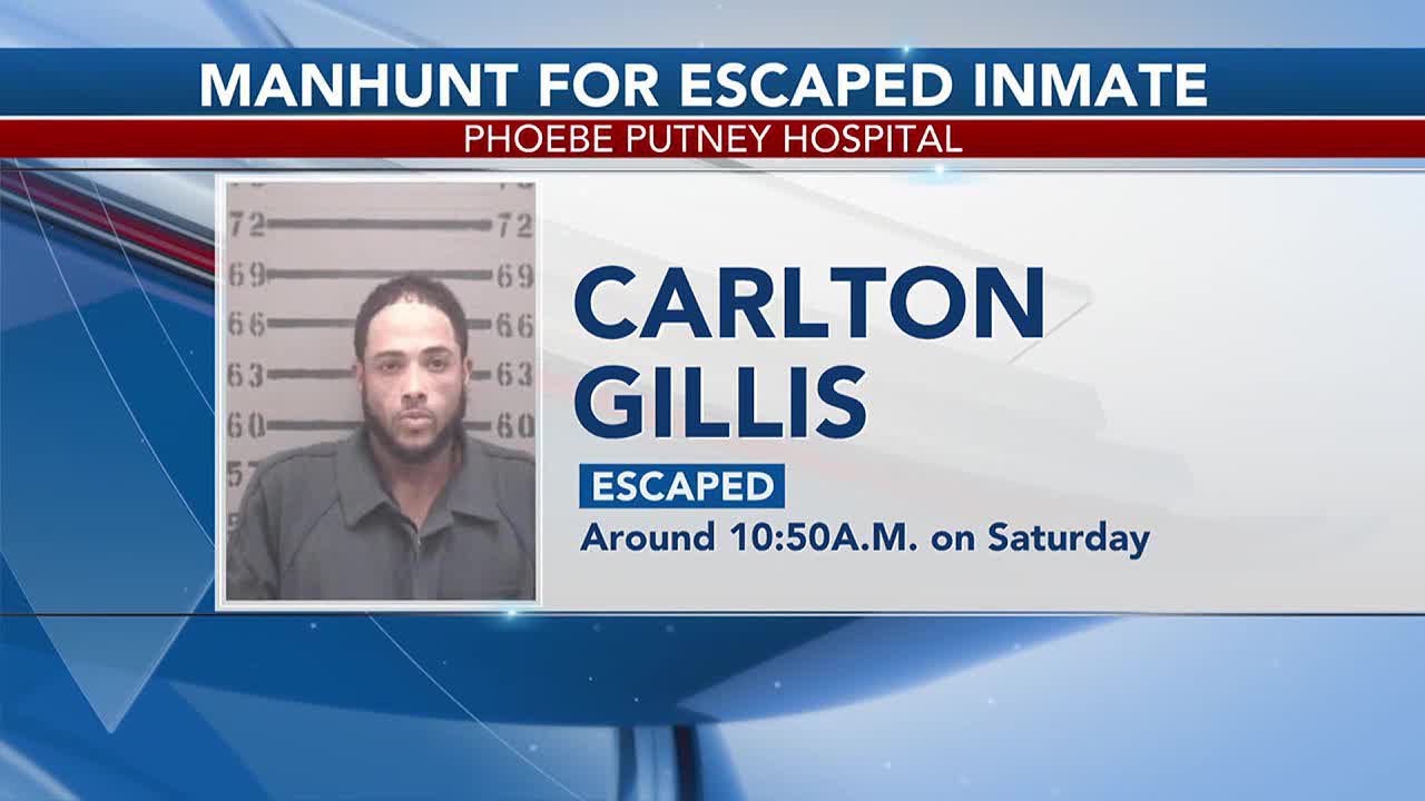 Law enforcement searching for escaped Dougherty Co. inmate