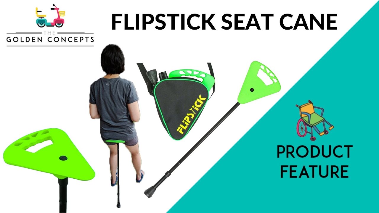 Flipstick Seat Cane | Product Feature