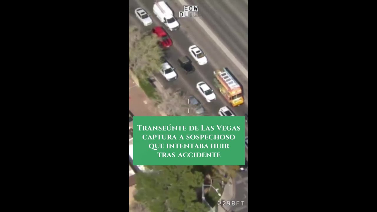 Héroe ciudadano acorrala a conductor que provocó persecución policial / La Opinión