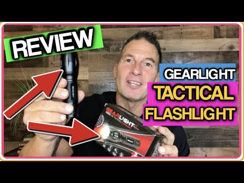GearLight LED Tactical Flashlight S1000 2 Pack REVIEW