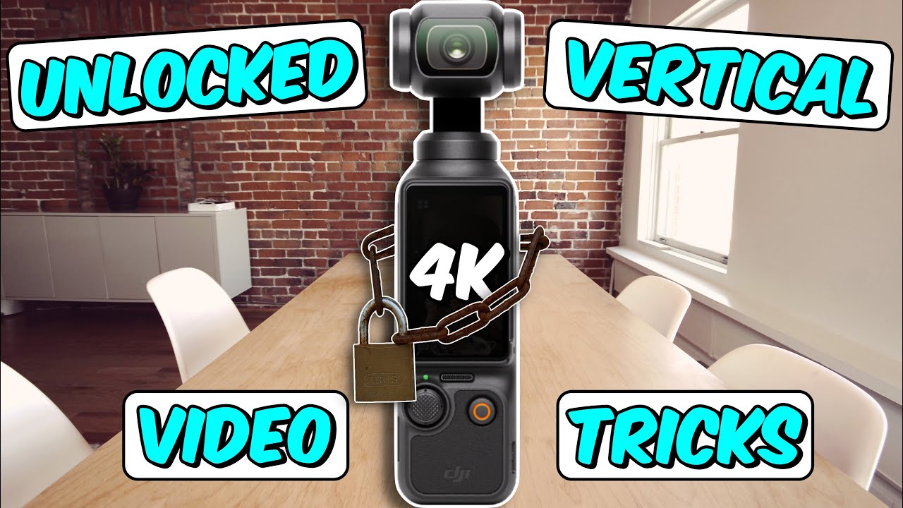 Secret DJI Pocket 3 4k Vertical Video And More!